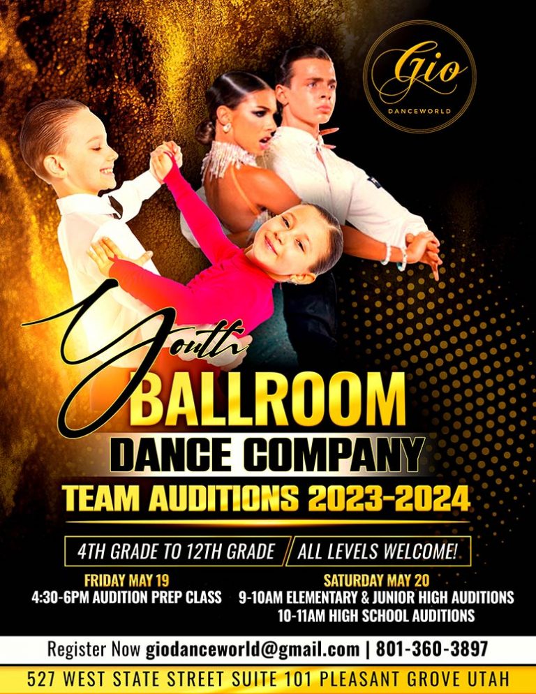 Gio Danceworld Team Auditions - Utah Ballroom Utah Ballroom