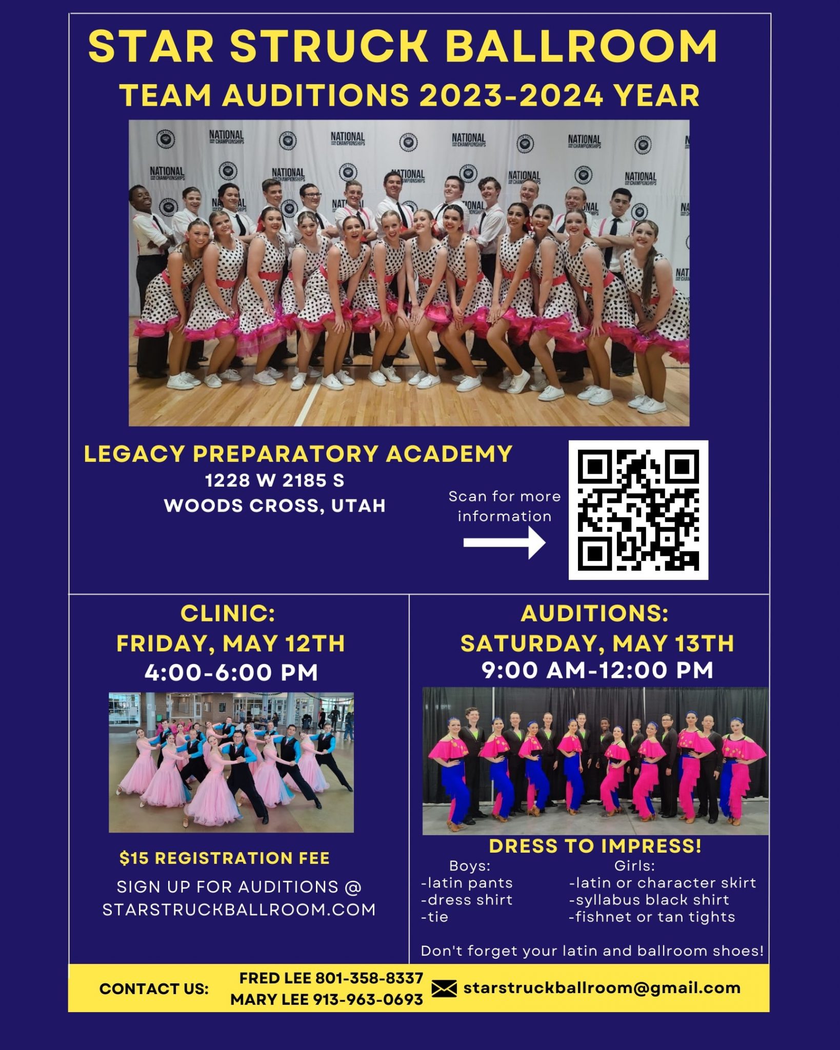 Star Struck Auditions - Utah Ballroom Utah Ballroom