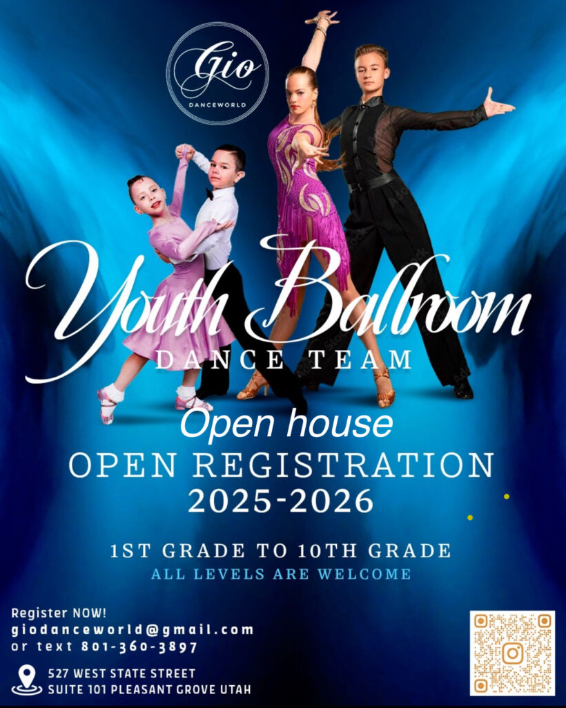 Gio Danceworld Open House and Summer Camp - Utah Ballroom Utah Ballroom